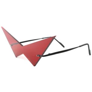 stealth anime inspired futuristic comic costume cosplay pointy triangle sunglasses