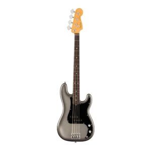 fender american professional ii precision bass, mercury, rosewood fingerboard