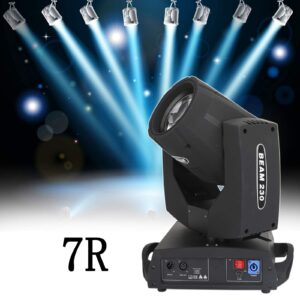 Frezon 230W 7R Zoom Moving Head Beam Sharpy Light 8 Prism Strobe DMX 16Ch Party US