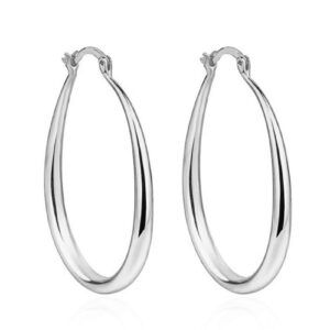 Aland Fashion Women's Ear Cuff Wrap Jewelry Silver Plate U Shape Hoop Dangle Earrings Gift