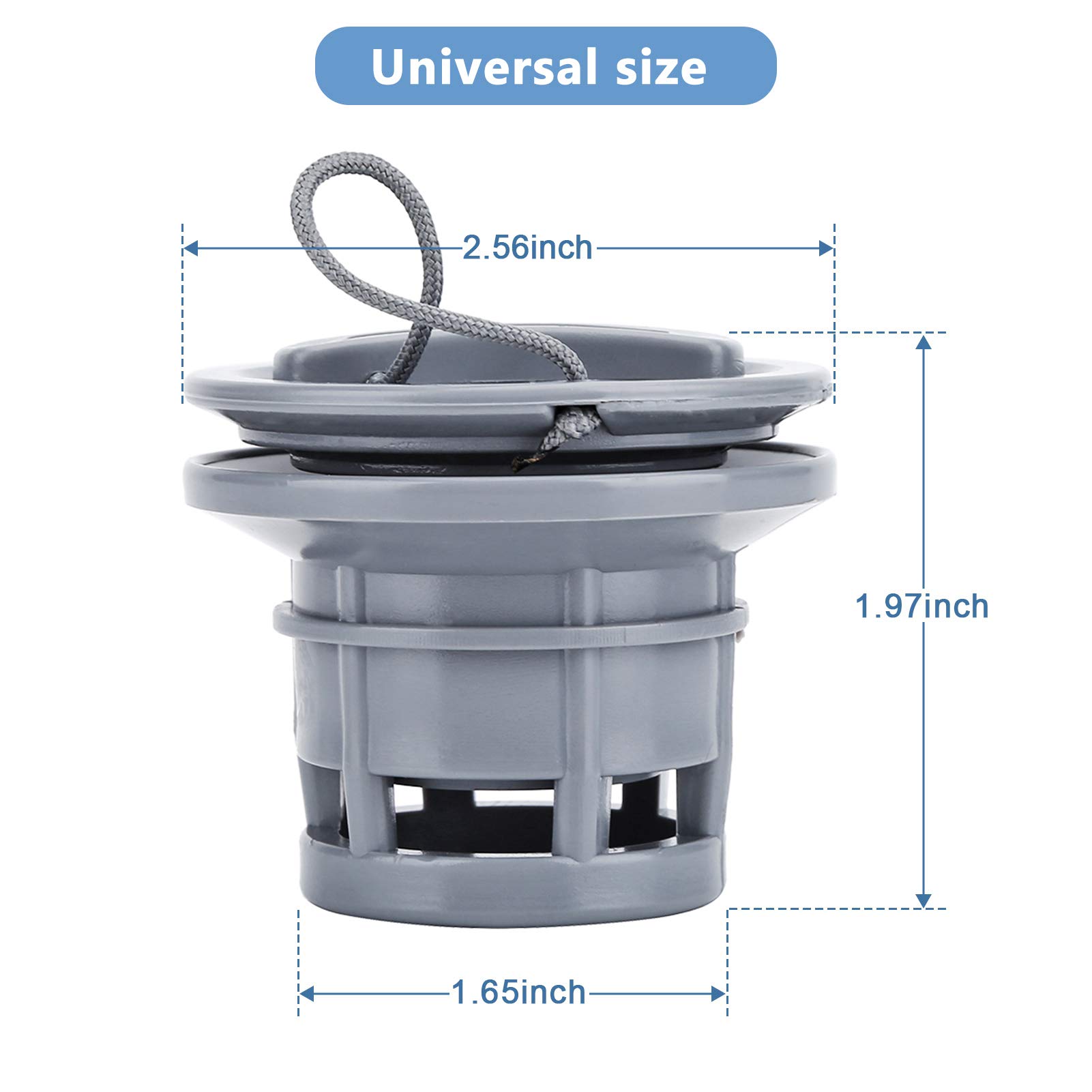 Yosoo Health Gear Inflatable Boat Valve Gasket, Air Track Valve, Air Track Air Plug, Kayak Air Valve, Inflatable Boat Valve for Kayak Canoe Inflatable Boat Dinghy