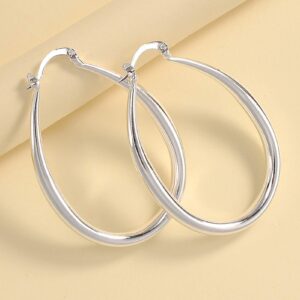 Aland Fashion Women's Ear Cuff Wrap Jewelry Silver Plate U Shape Hoop Dangle Earrings Gift