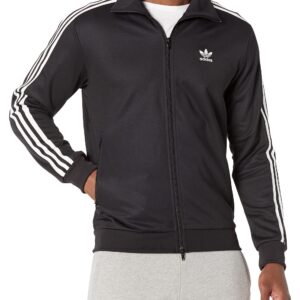 adidas Originals Men's Beckenbauer Track Top, Black, XX-Large