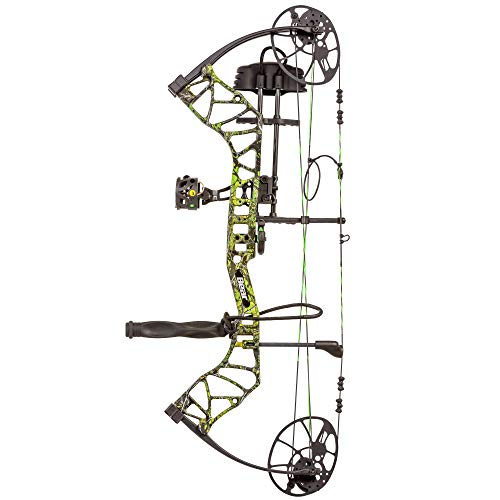 Bear Archery Legit Ready to Hunt Compound Bow Package for Adults & Youth, Right Hand, Toxic