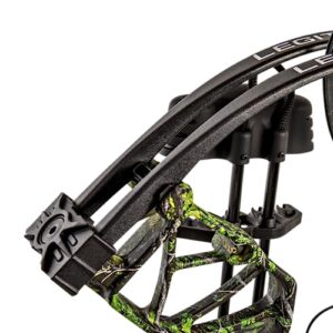 Bear Archery Legit Ready to Hunt Compound Bow Package for Adults & Youth, Right Hand, Toxic