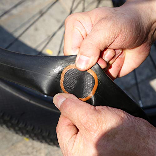 Maifede Bike Inner Tube Patch Kits, Bicycle Tire Repair Kit, with Portable Storage Box, for Cycling, Motorcycle, BMX, ATVs and More Inflatable Rubber.