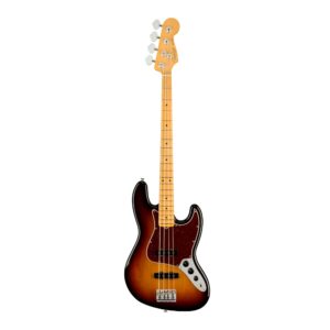 fender american professional ii jazz bass, 3-color sunburst, maple fingerboard