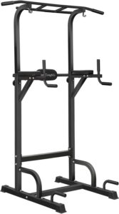 bangtong&li power tower, pull up bar dip station/stand for home gym strength training workout equipment(newer version)