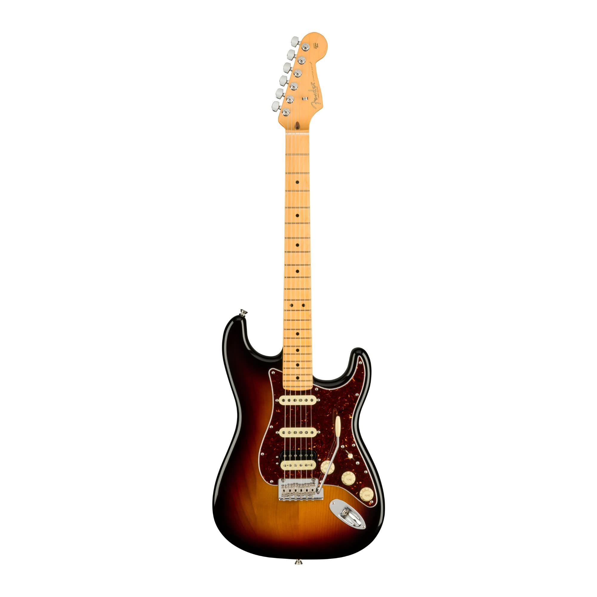 Fender American Professional II Stratocaster HSS - 3 Color Sunburst with Maple Fingerboard