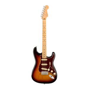 fender 6 string solid-body electric guitar, right, 3-color sunburst (0113902700)