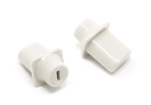 vintage forge white top hat pickup selector switch tips for fender telecaster tele electric guitar (2-pack) tht40-wht