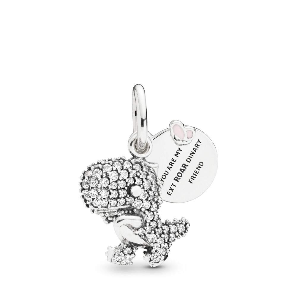 Bellestory Blue Eyed Fox Charm Sterling Silver Crystal Lucky Animal Bead fit European Bracelet (Friend & Family)