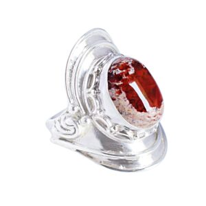 ravishing impressions amazing mexican fire opal gemstone 925 solid sterling silver ring designer jewelry