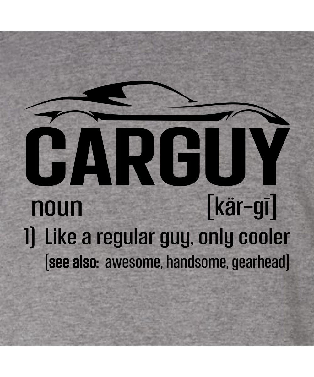 Go All Out XXX-Large Oxford Adult Carguy Definition of Car Guy Funny Gearhead T-Shirt