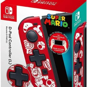 Hori Nintendo Switch D-Pad Controller (L) (Super Mario) By - Officially Licensed By Nintendo - Nintendo Switch