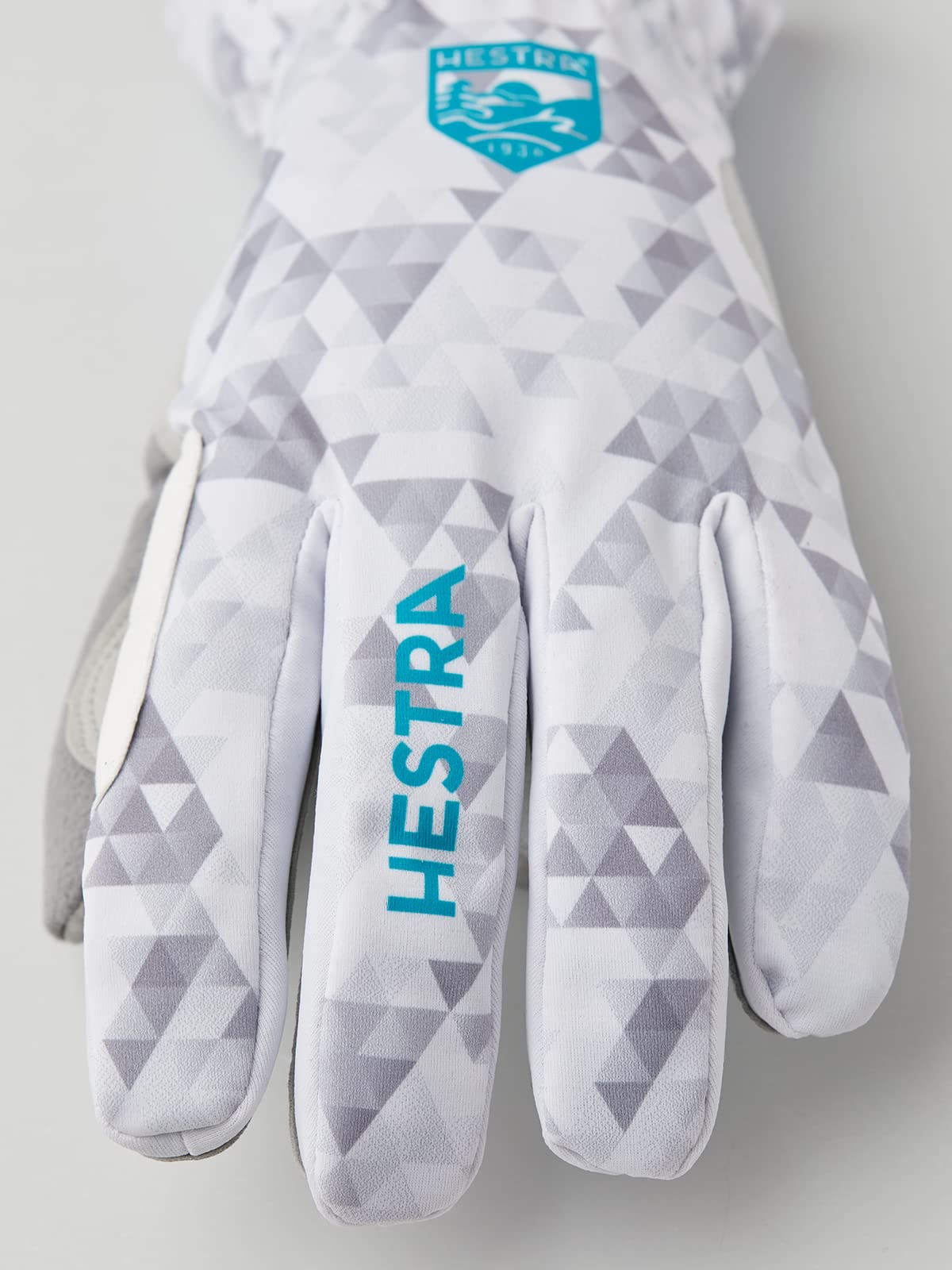 Hestra Unisex Windstopper Touring 5-finger Glove - Offwhite Print - 8