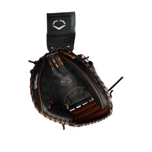 EvoShield Catcher's Wrist Guard - Os, One Size, Black, xx-Large