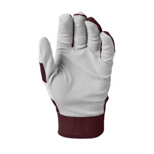 EvoShield SRZ-1™ Youth Batting Gloves - Maroon, Youth Large