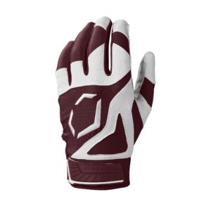 EvoShield SRZ-1™ Youth Batting Gloves - Maroon, Youth Large