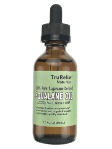 squalane 100% pure plant derived face oil 2 fl oz all natural, hydrates nourish moisturize skin face body and hair for all skin types