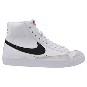 Nike Boy's Blazer Mid '77 (Big Kid) White/Black/Team Orange 5 Big Kid M