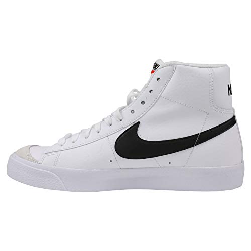 Nike Boy's Blazer Mid '77 (Big Kid) White/Black/Team Orange 5 Big Kid M