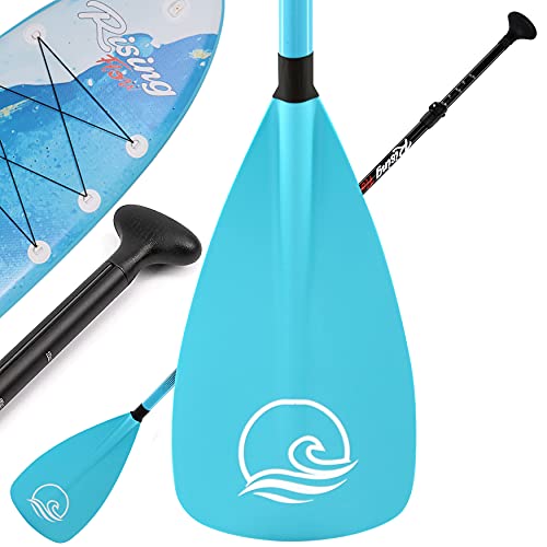 SereneLife Stand Up Paddle-Board Adjustable Paddle - Adjustable Water Paddle Oar for SLSUPB518 Rising Flow Inflatable SUP Stand Up Water Paddle-Board - SereneLife PRTSLSUPB518PDL