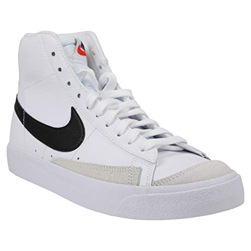 Nike Boy's Blazer Mid '77 (Big Kid) White/Black/Team Orange 5 Big Kid M