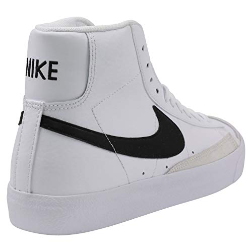 Nike Boy's Blazer Mid '77 (Big Kid) White/Black/Team Orange 5 Big Kid M