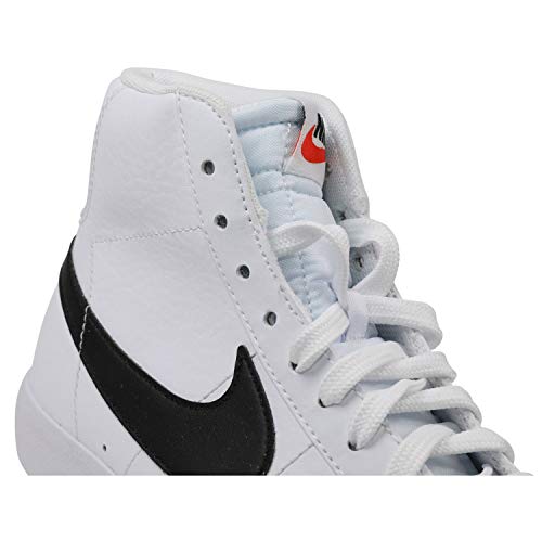 Nike Boy's Blazer Mid '77 (Big Kid) White/Black/Team Orange 5 Big Kid M