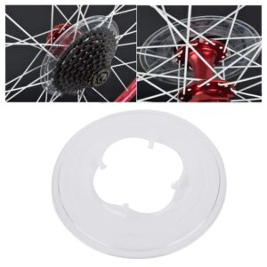 banapo Disc Bike Spoke Protector, Plastic Bike Spoke Guard, Reducing The Sediment on The Flywheel Disc Brake Cassette Hubs for Protecting The Chain Mountain Bike