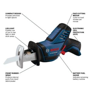 BOSCH PS60N 12V Max Pocket Reciprocating Saw (Bare Tool)