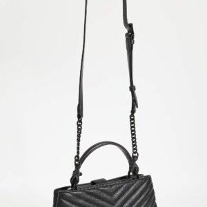 Rebecca Minkoff Edie TOP Handle Satchel, Black/Black