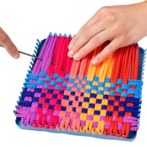 Hapinest Make Your Own Potholders Weaving Loom Kit Arts and Crafts Kit for Kids Girls and Boys Ages 6 7 8 9 10 11 12 13 Years Old and Up