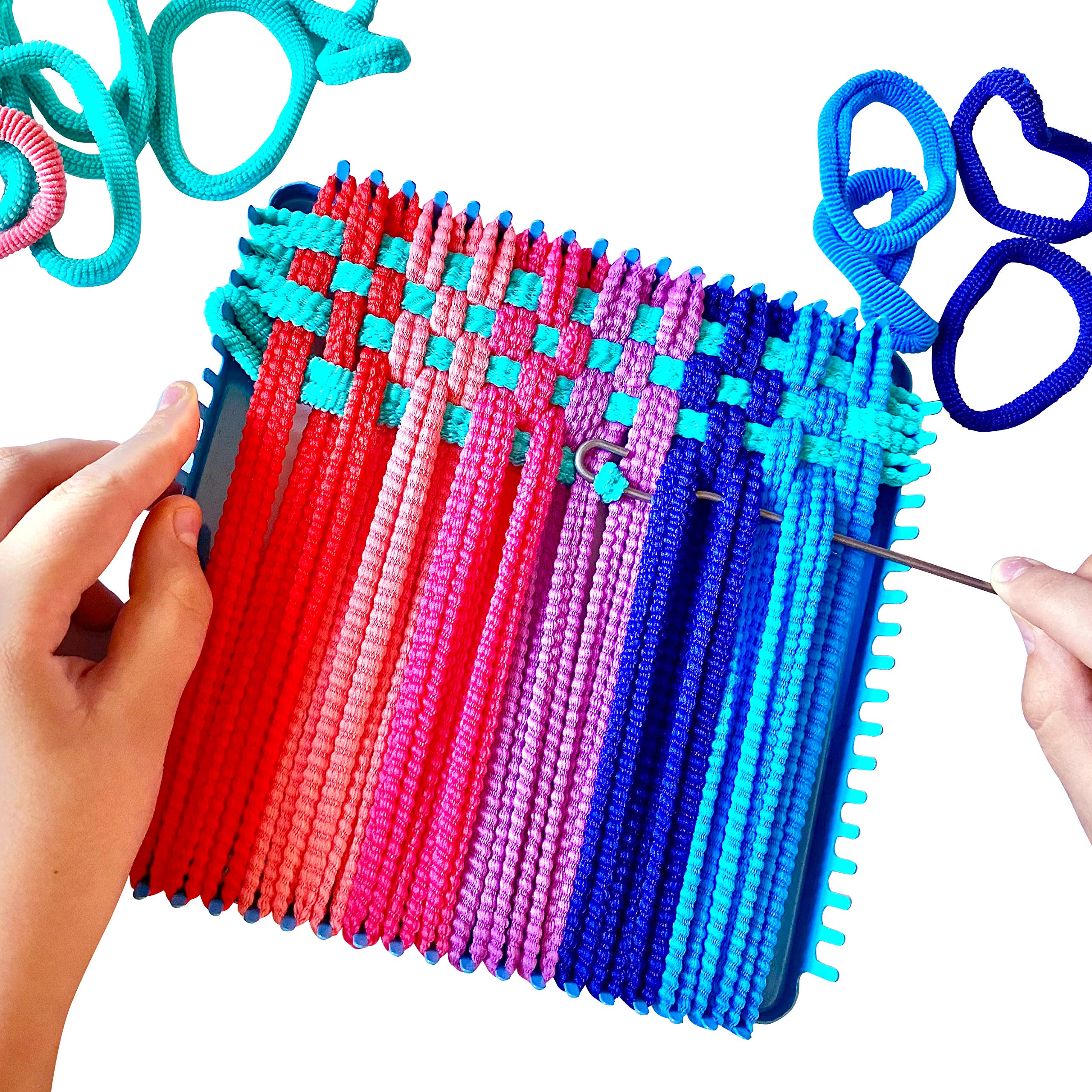 Hapinest Make Your Own Potholders Weaving Loom Kit Arts and Crafts Kit for Kids Girls and Boys Ages 6 7 8 9 10 11 12 13 Years Old and Up