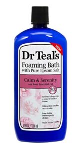 dr teal's foaming bath milk & rose (34oz)