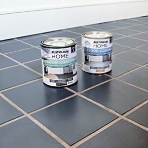 Rust-Oleum 367603 Home Interior Floor Coating Kit, navy 32 Fl Oz (Pack of 2)