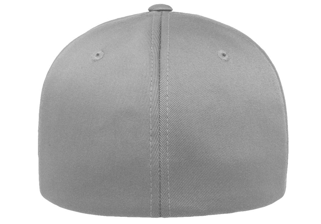 1983-88 Ford Thunderbird Outline Design Flexfit 6277 Athletic Baseball Fitted Hat Cap Grey L/XL