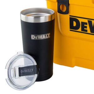 Dewalt DXC1012B 10 Quart Roto-Molded Lunchbox Cooler/ 10 Quart Ice Pack Cooler/ 20 oz. Black Tumbler Combo