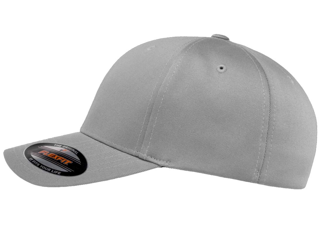 1983-88 Ford Thunderbird Outline Design Flexfit 6277 Athletic Baseball Fitted Hat Cap Grey L/XL