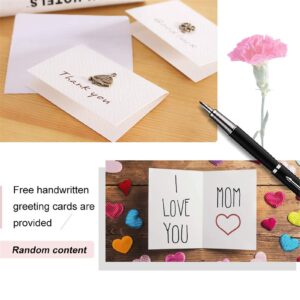 BAUMA AUTO Mothers Ring Personalized S925 Mothers Rings with 3 Simulated Birthstones for Grandmother Mother Meaningful Anniversary Rings for Women Wife (Rose gold)