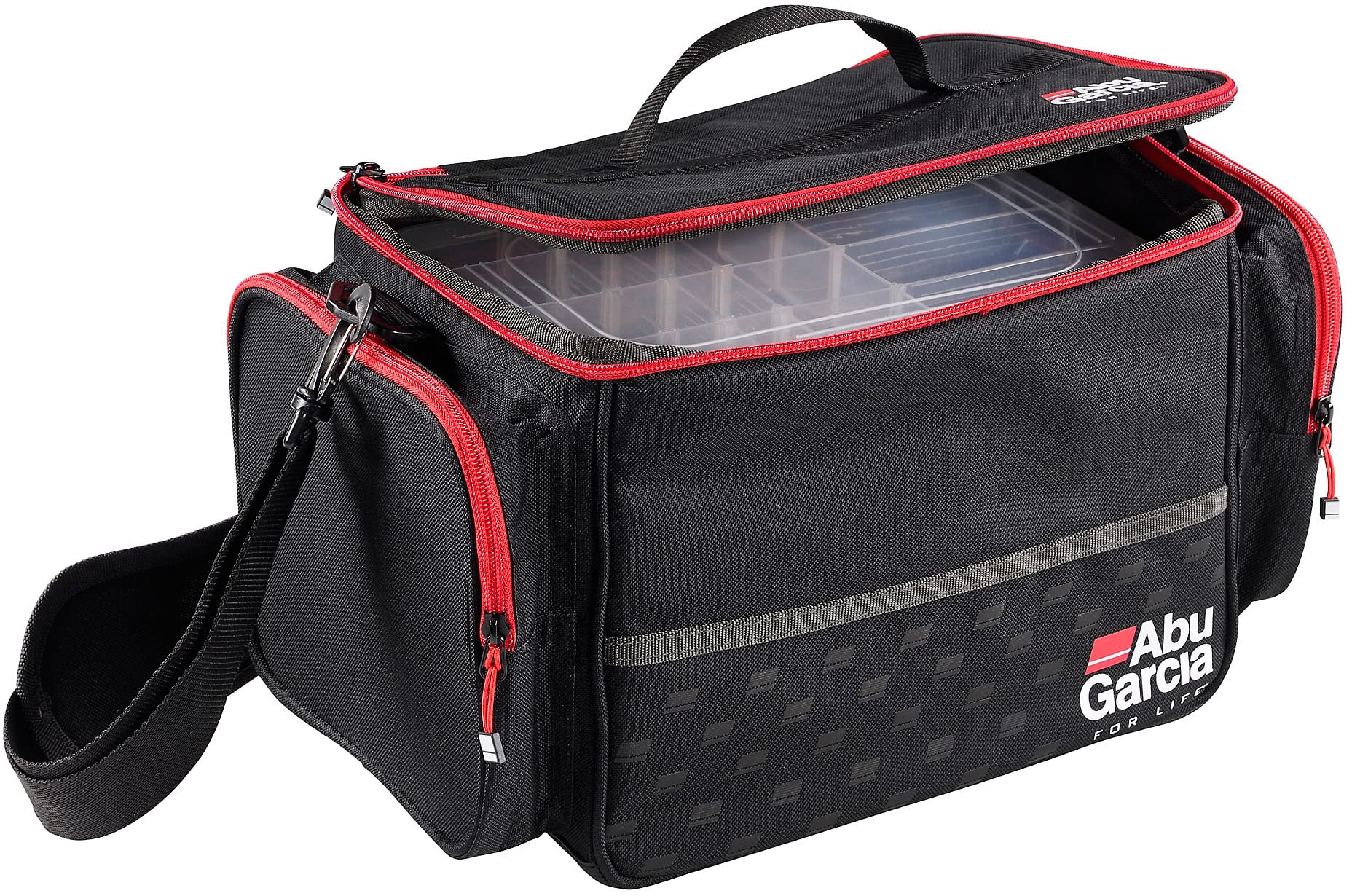 Abu Garcia Shoulder Bag,Black, Grey, Red