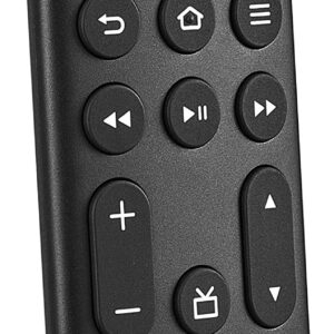 Insignia - Fire TV Replacement Remote for Insignia and Toshiba - Black