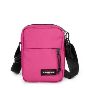 eastpak - the one shoulder bag - storage for keys, wallet, and more - pink escape