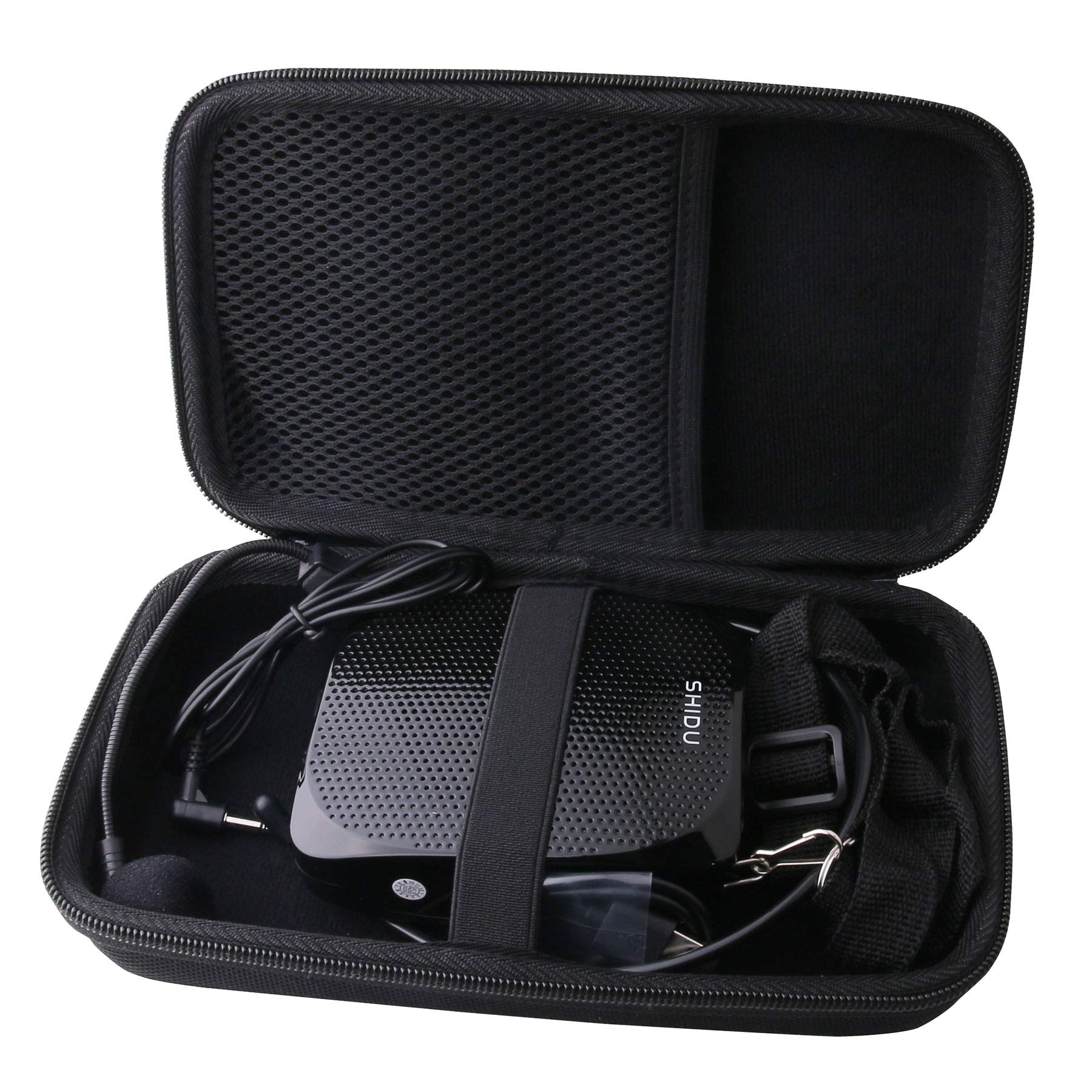 WERJIA Hard Carrying Case for Zoweetek/SHIDU Voice Amplifier Portable with Rechargeable Wired Microphone (Case Only)