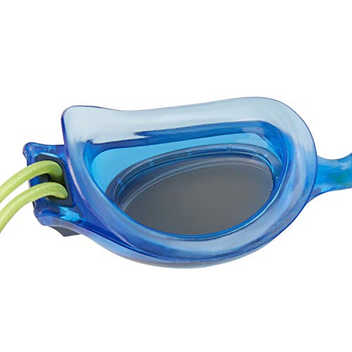 Speedo Unisex-child Swim Goggles Hydrospex Bungee Junior Ages 6-14 , Peacoat/Smoke