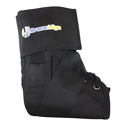 Figure 8 Strapping Ankle Brace PDAC L1902 - Immobilization Post Injury, Lightweight for Quick Lace Up & Inversion/Eversion Control, Sport Brace for Volleyball, Basketball, Running, Soccer and More