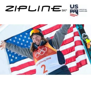 Ski Poles Graphite Carbon Composite - Zipline Lollipop U.S. Ski Team Official Supplier (BlackBerry, 48" in./122 cm)