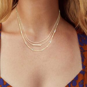 Kendra Scott Addison Multi Strand in Gold Gold Metal