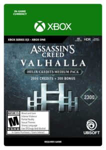 assassin's creed valhalla medium helix credits pack - xbox series x|s, xbox one [digital code]